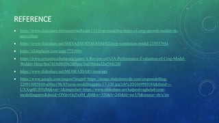 CROP SIMULATION MODELS AND THEIR APPLICATIONS IN CROP PRODUCTION.pptx