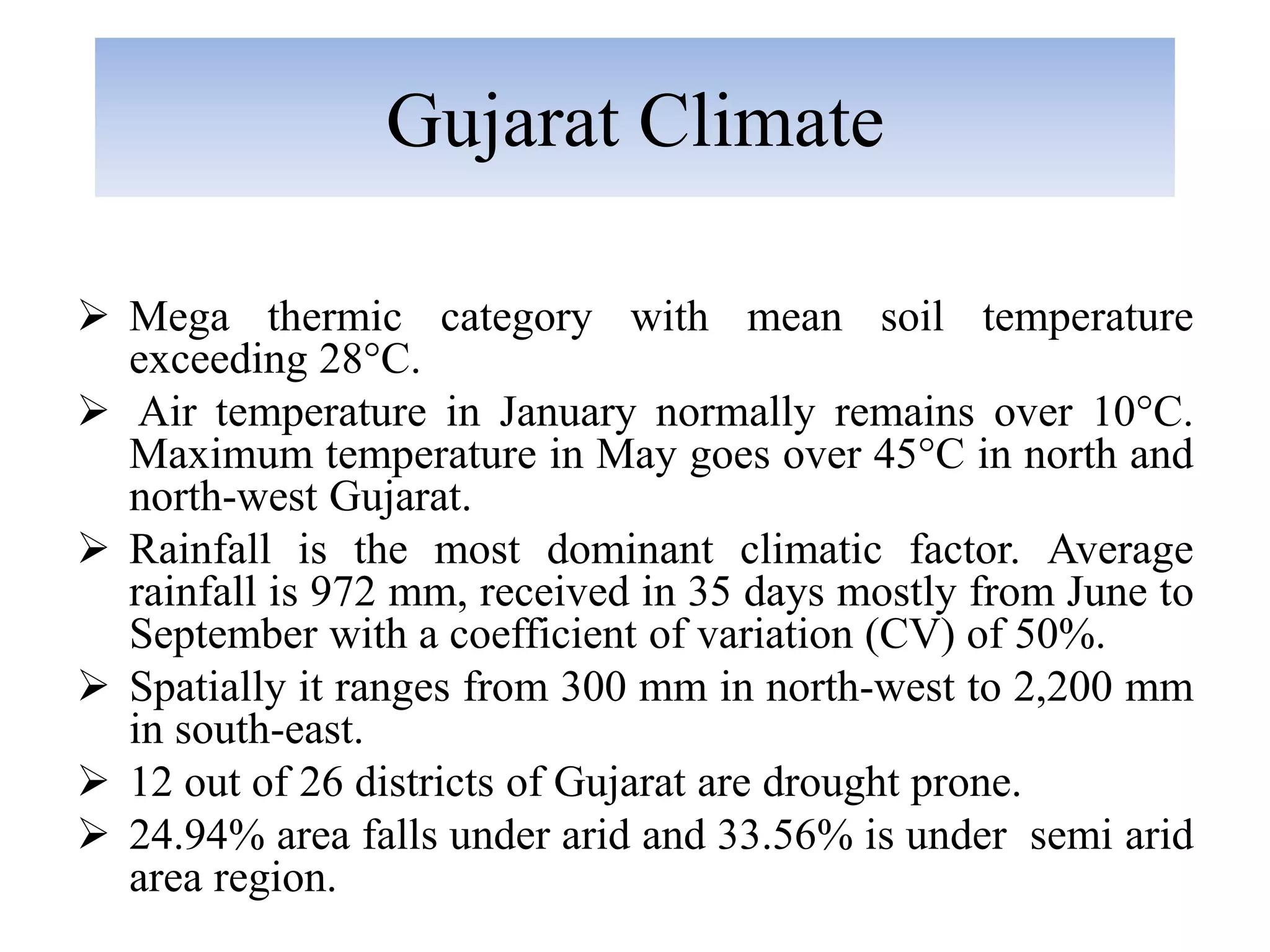 Crops of gujarat | PPTX