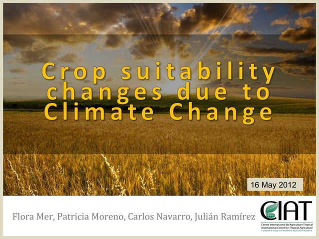 Mer F - Crop suitability analysis | PPT | Agriculture | Industries