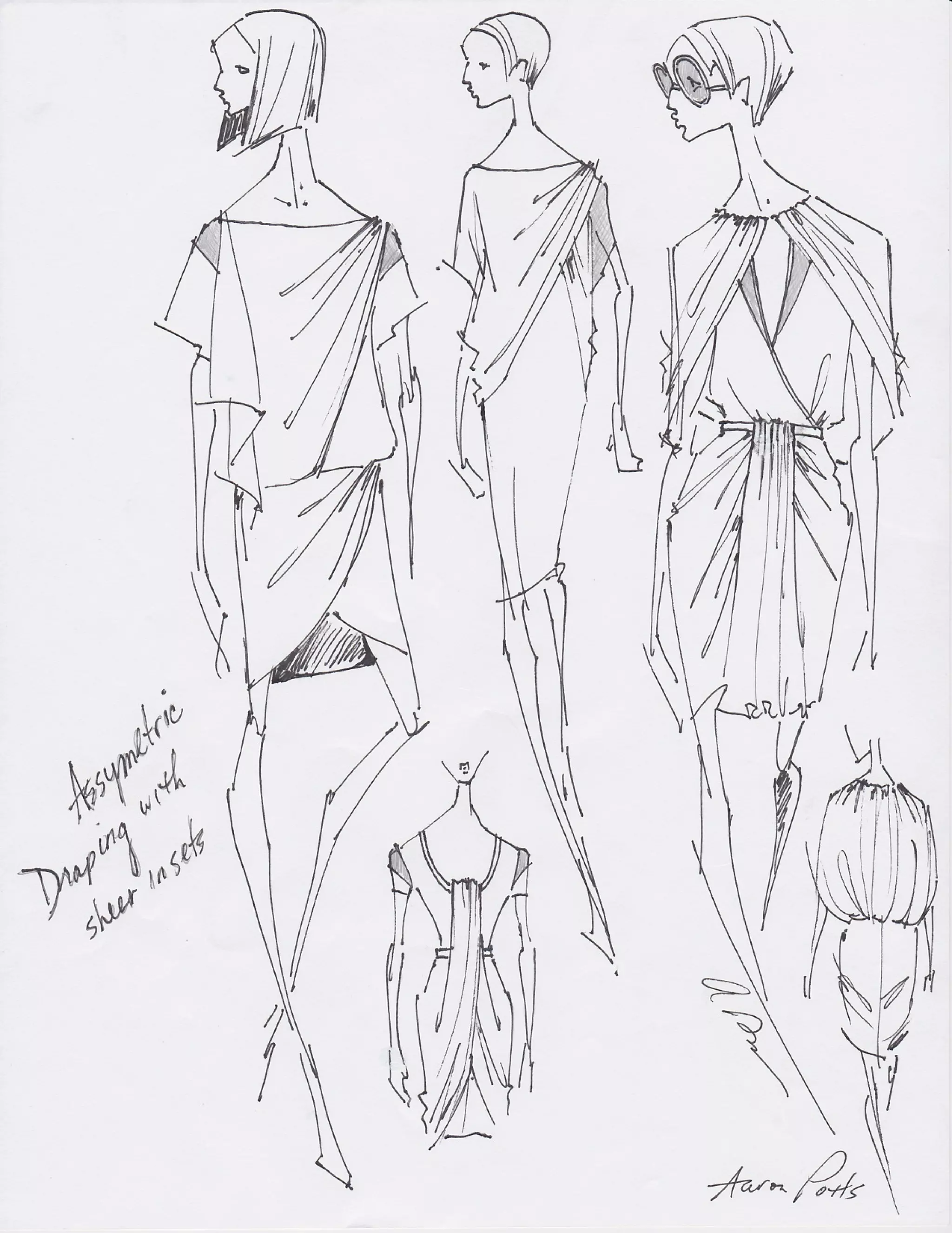 Croquis Sketches - Spring | PDF