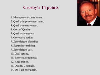 Crosby quality guru | PPT