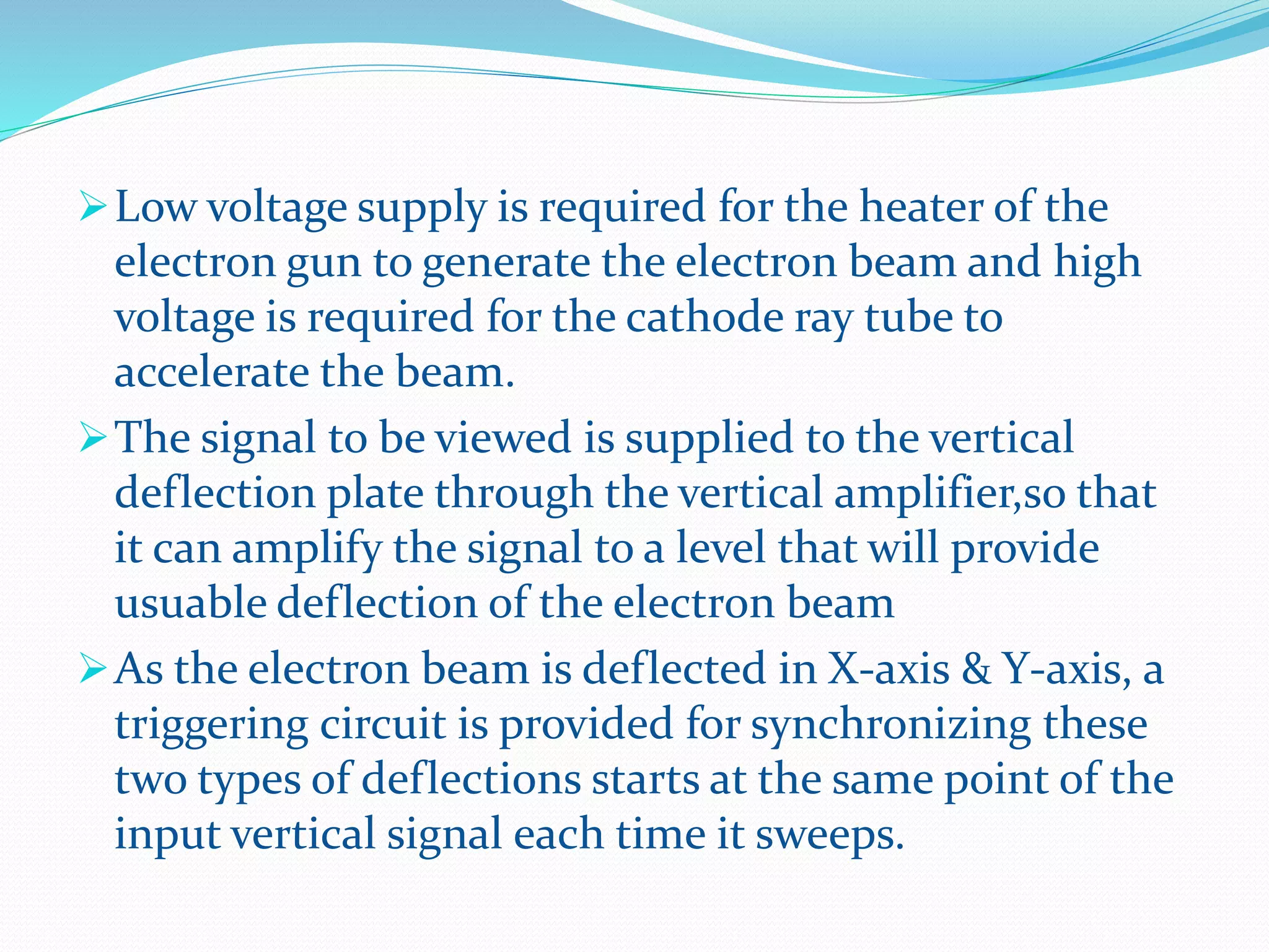 cathode ray oscilloscope | PPTX