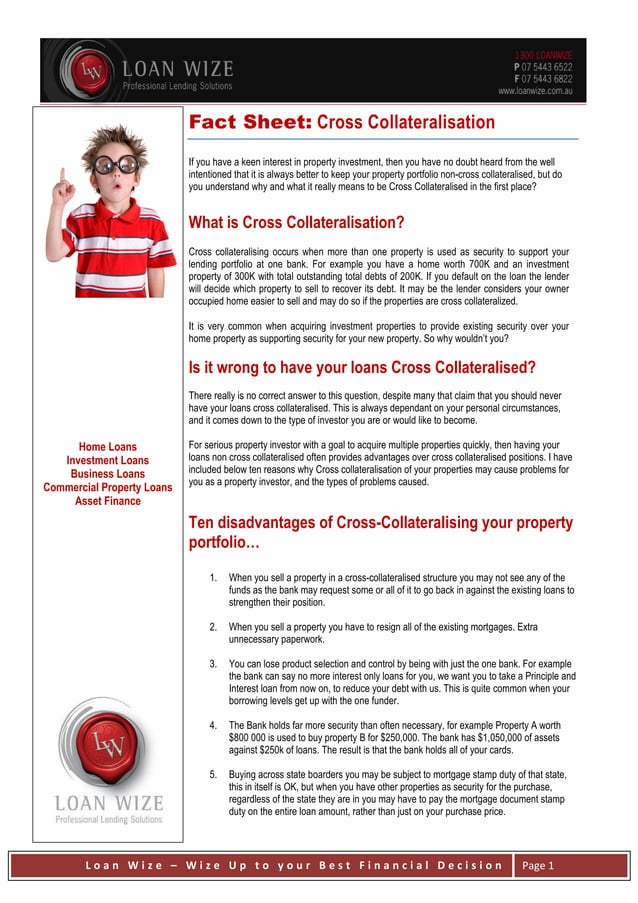 Cross collateralisation | PDF