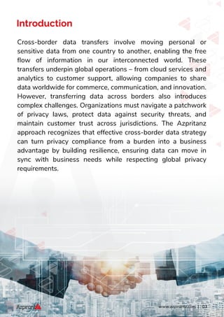Cross-Border Data Transfer Strategy- Building Resilience in a Global ...