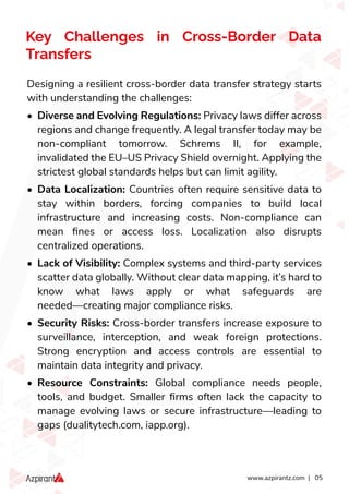 Cross-Border Data Transfer Strategy- Building Resilience in a Global ...