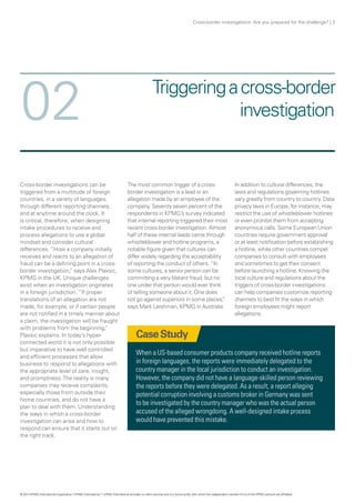 Cross-border investigations: Are you prepared for the challenge | PDF