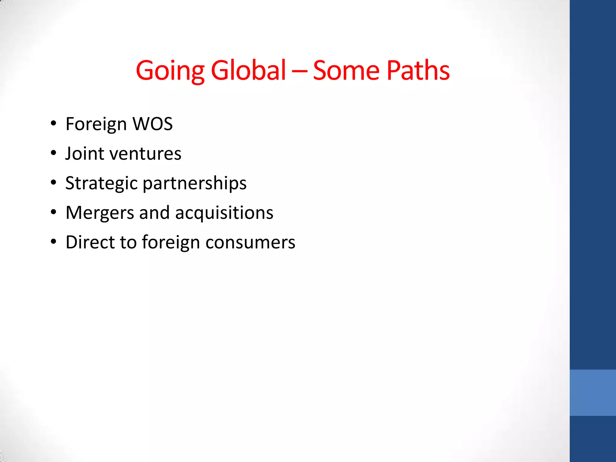 Cross-Border Licensing Issues | PPTX