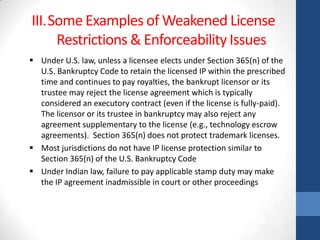 Cross-Border Licensing Issues | PPTX