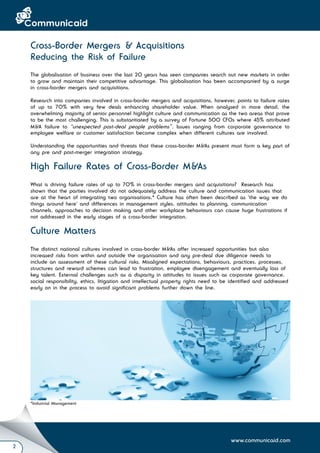 Cross-border Mergers and Acquisitions: How to Reduce the Risk of ...
