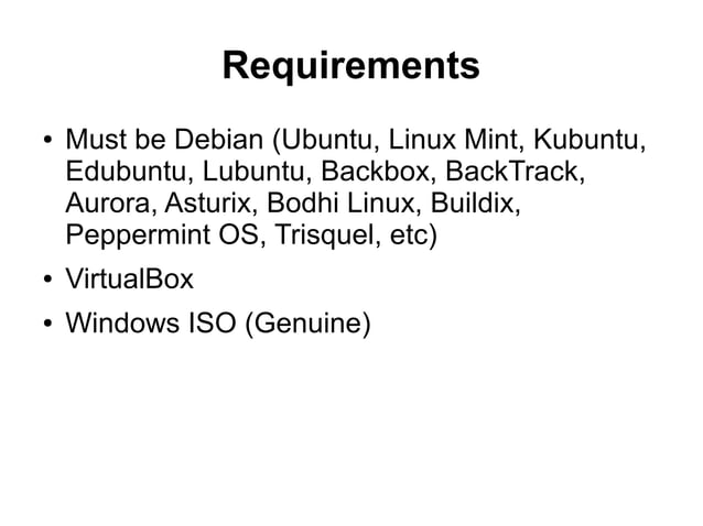 Setting Up Cross-Browser Testing Environment (Debian-based System) | PPT