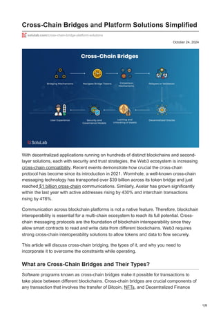 Cross-Chain Bridges and Platform Solutions Simplified.pdf