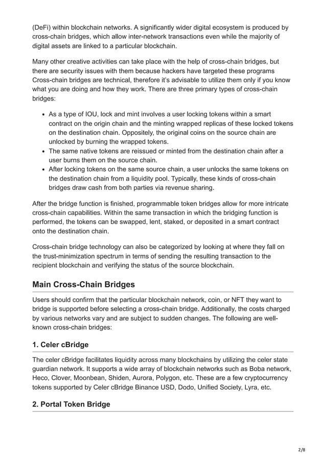 Cross-Chain Bridges and Platform Solutions Simplified.pdf