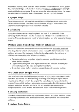 Cross-Chain Bridges and Platform Solutions Simplified.pdf
