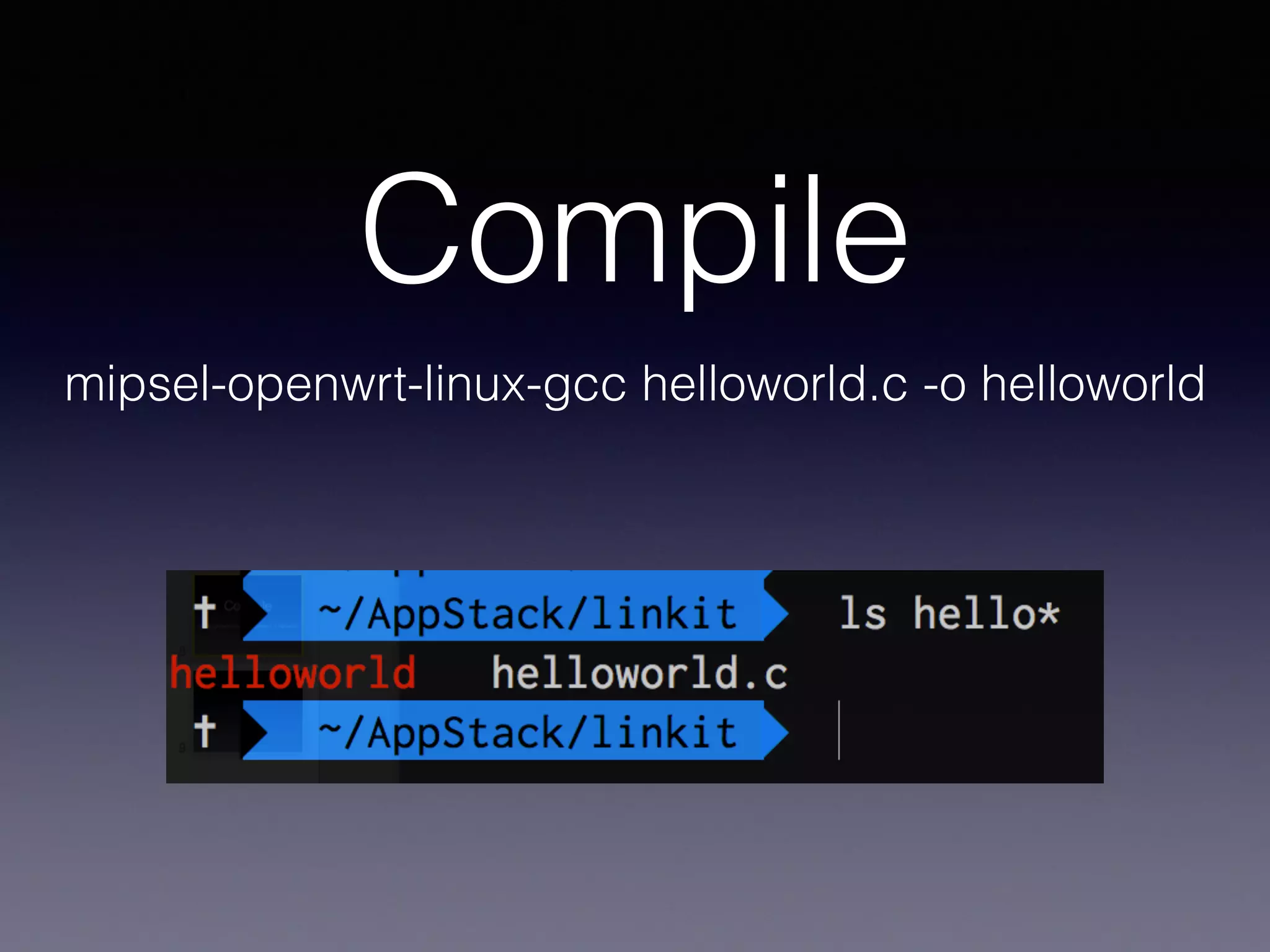 C Cross Compile for Linkit Smart 7688 | PPT | Free Download