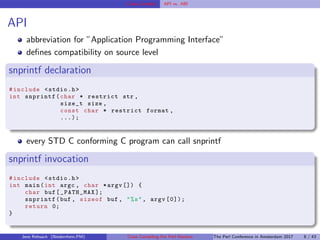 Cross Compiling for Perl Hackers | PPT