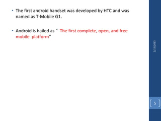 Cross compiling android applications | PPT
