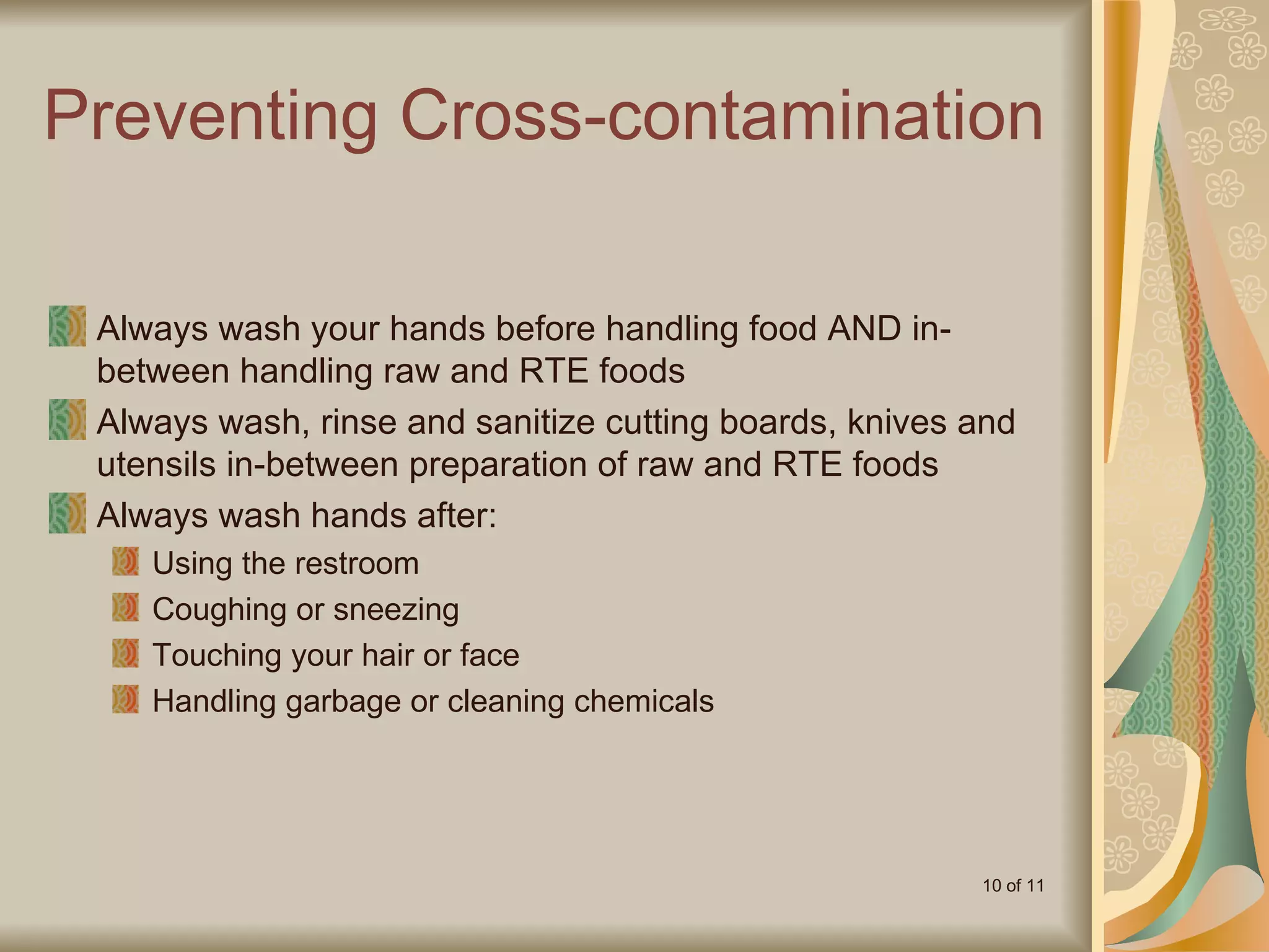 Cross-Contamination | PPT