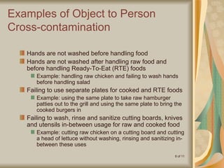 Cross-Contamination | PPT