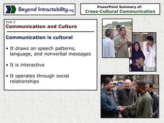 Cross cultural-communication | PPT