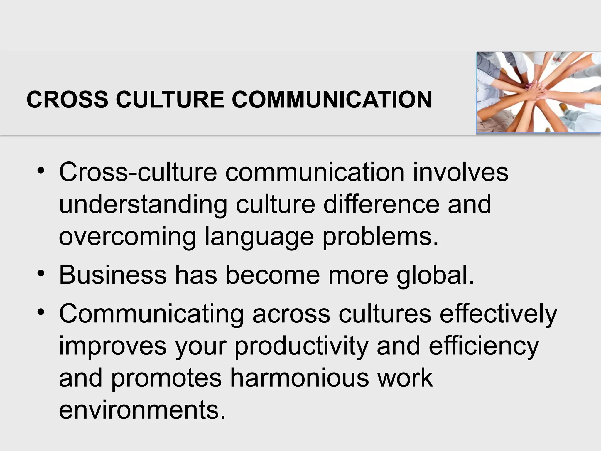 Cross cultural communication-ppt | PPT