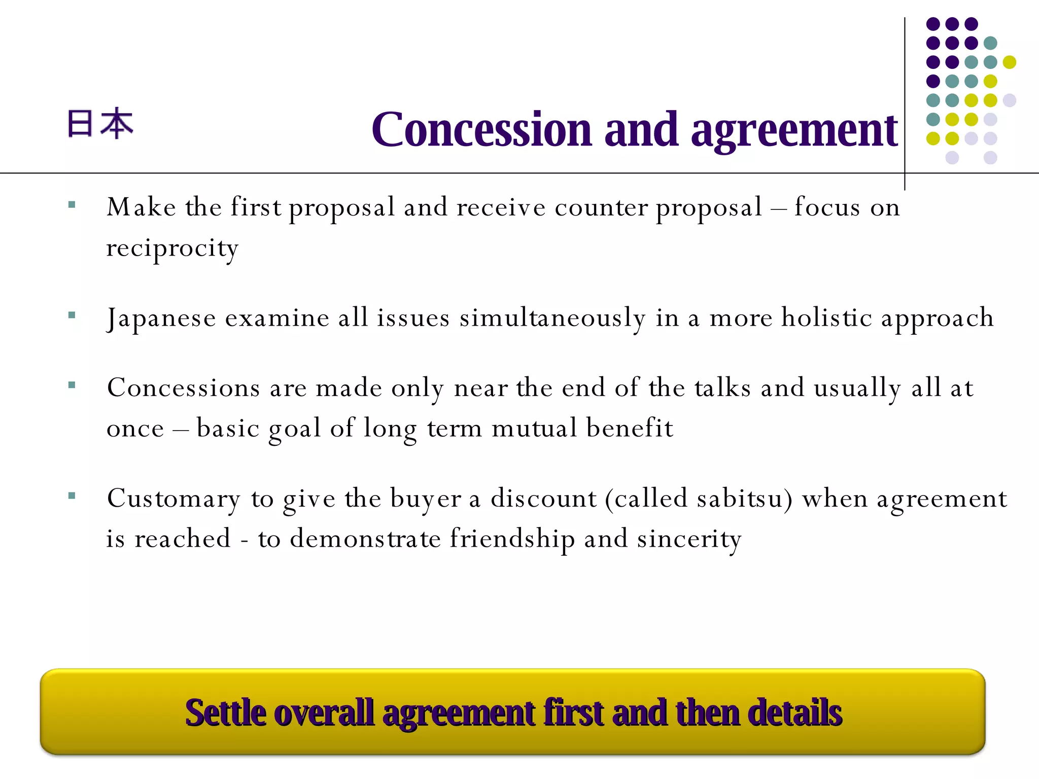Cross Cultural Negotiation - Japan | PPT