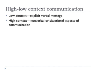 Cross cultural communication | PPT