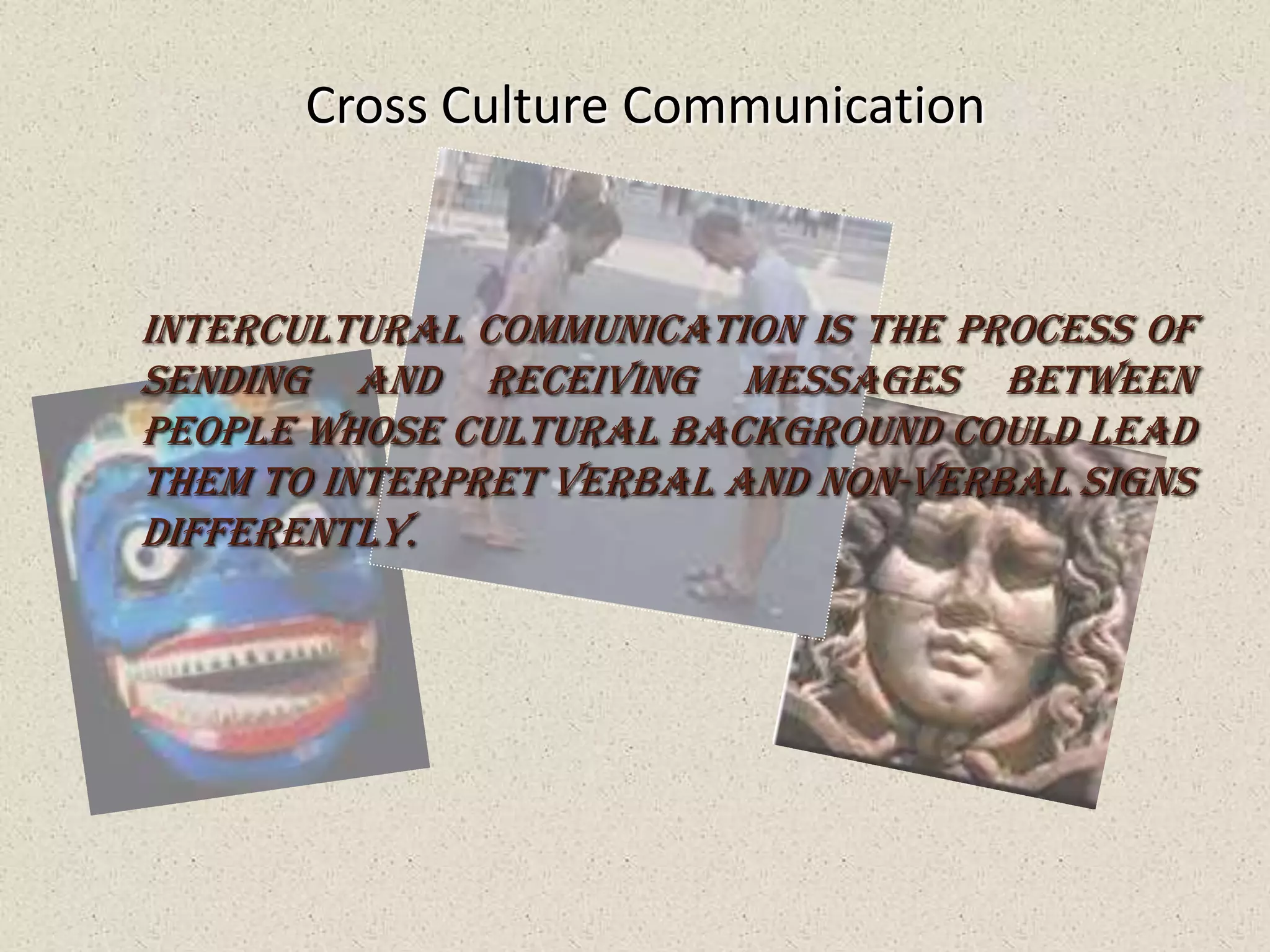 Cross cultural communication ... | PPTX