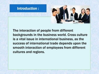 Cross cultural issues in business ethics by yasin aseer | PPTX