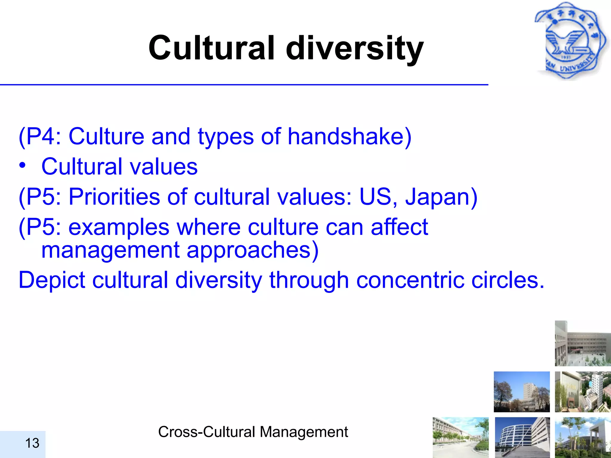 Cross cultural management | PPT