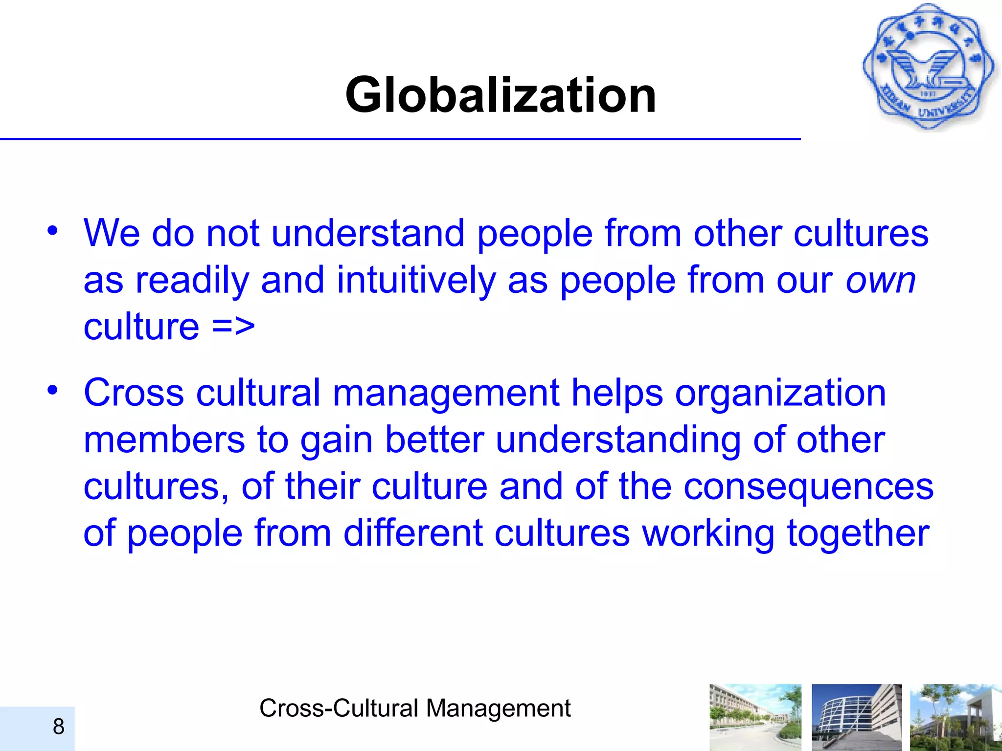 Cross cultural management | PPT