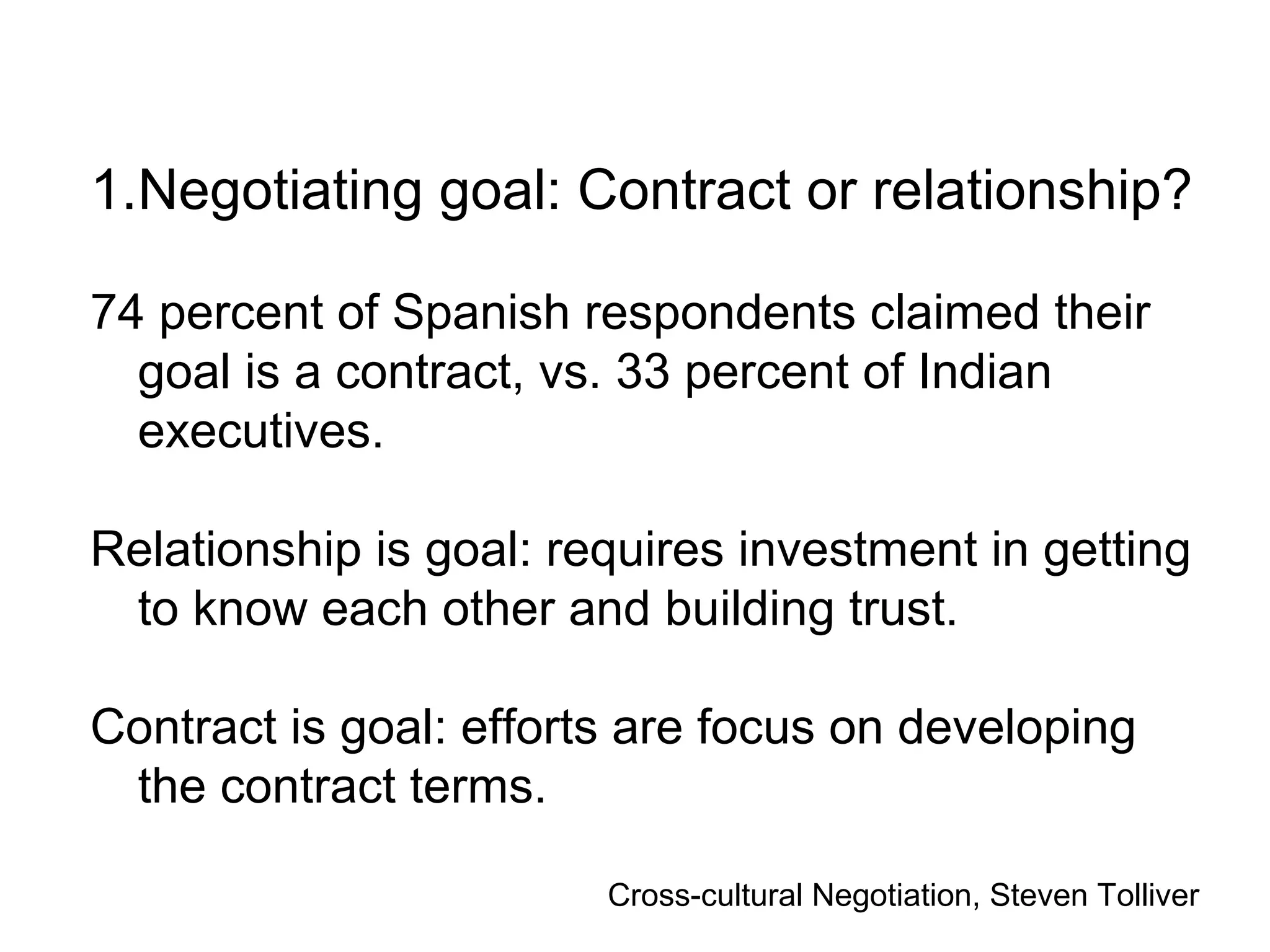 Cross cultural negotiation | PPT