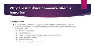 Cross culture communication | PPTX