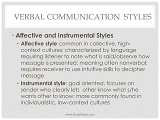 Cross culture communication and negotiation | PPTX