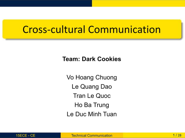 Cross culture communication | PPT