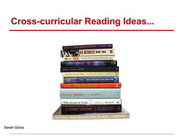 Cross curricular reading ideas | PDF | Biological Sciences | Science