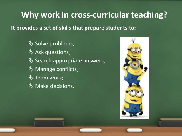 Cross curricular teaching