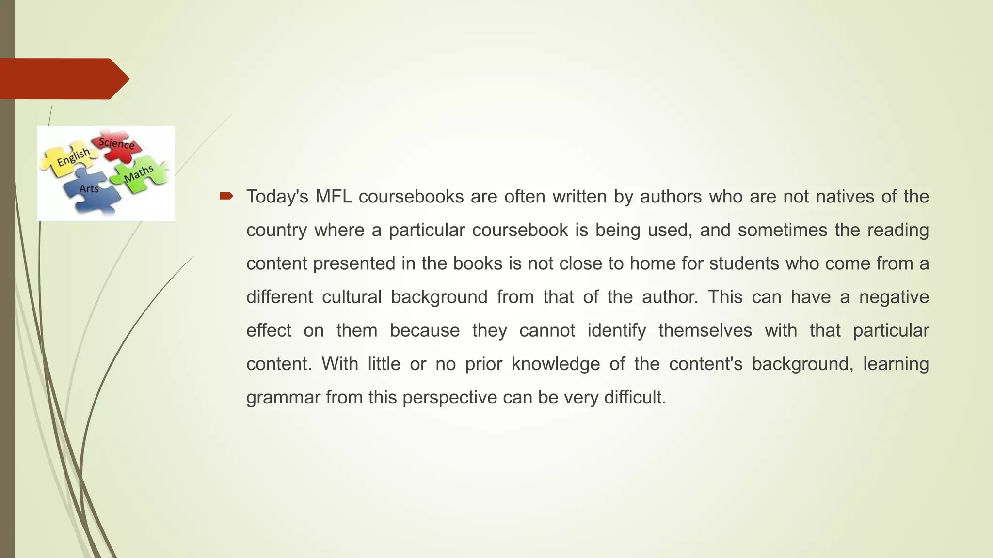 Cross curricular teaching in the mfl classroom | PDF