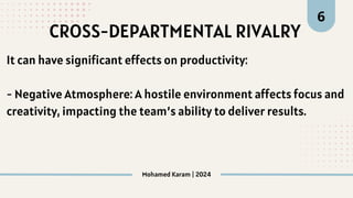 Cross-Departmental Rivalry (The Departmental Conflicts) | PDF