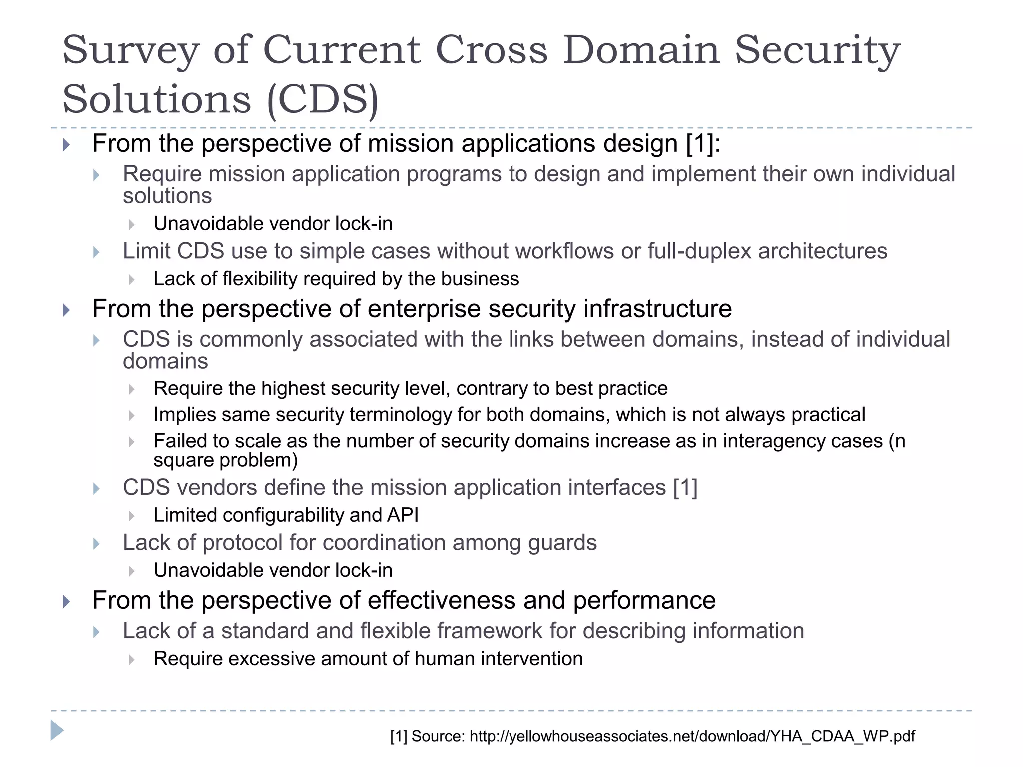 Cross domain security reference architecture | PPTX