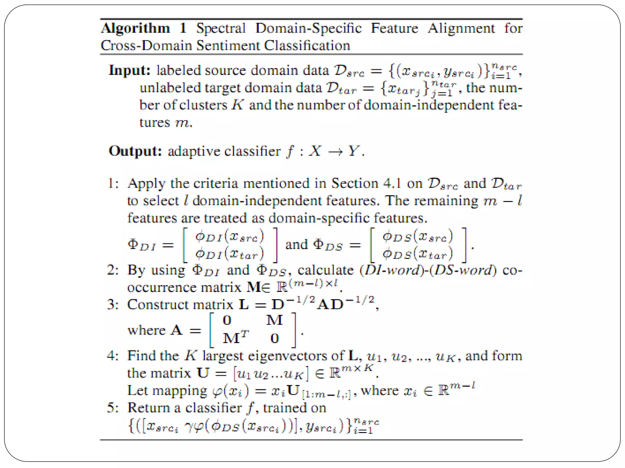 Cross Domain Sentiment Classification Via Spectral Feature Alignment Ppt 6024