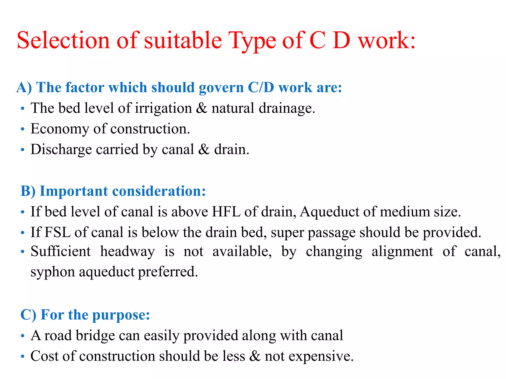 Cross drainage work | PPTX