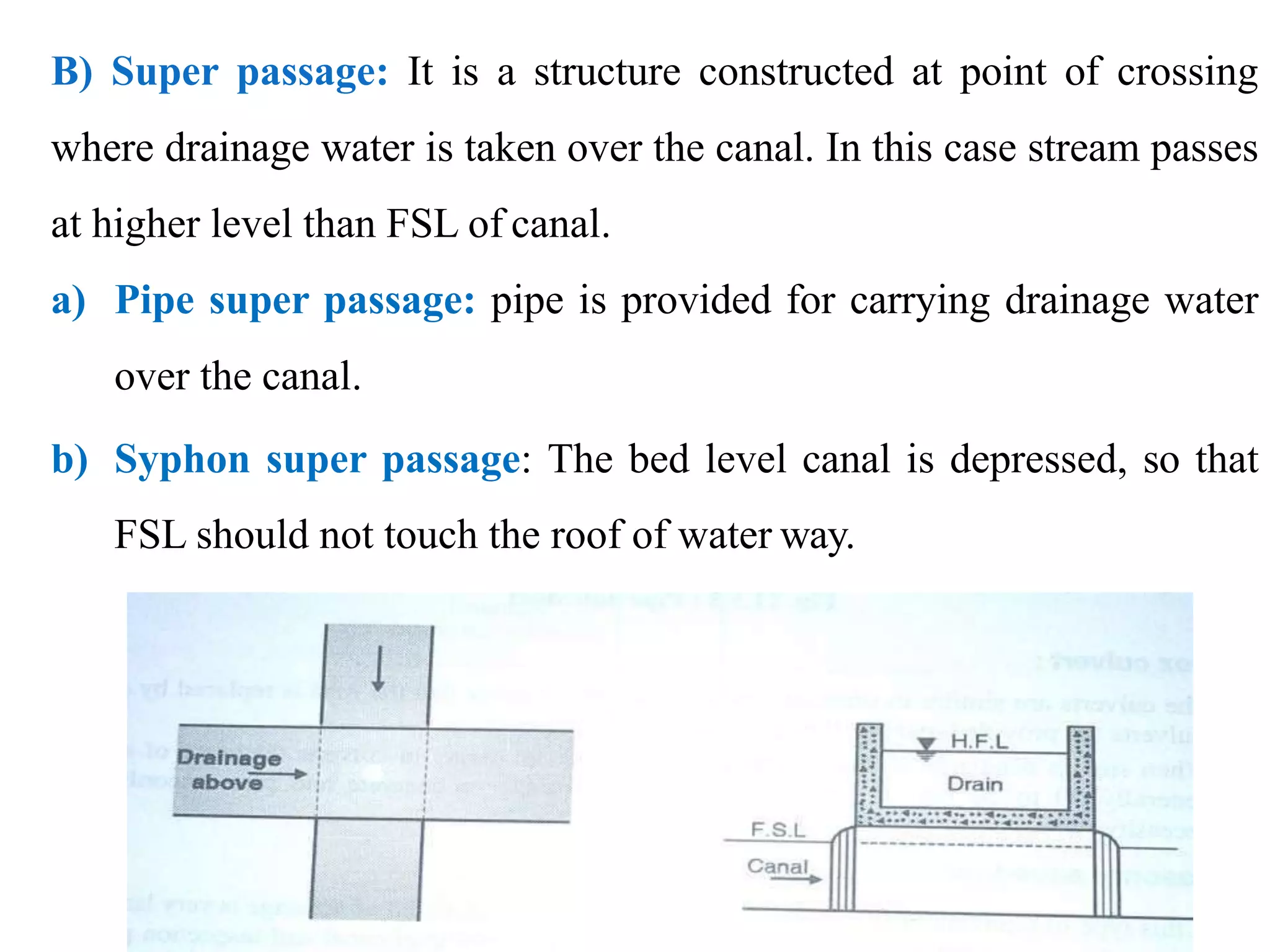 Cross drainage work | PPTX | Science