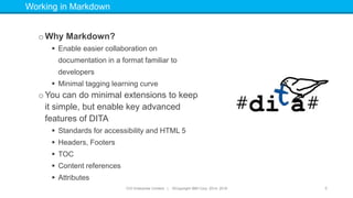 Cross-format content with Lightweight DITA | PPT