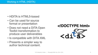 Cross-format content with Lightweight DITA | PPT