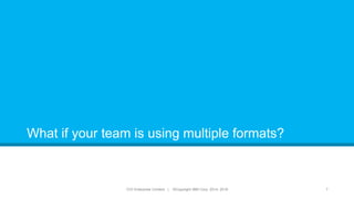 Cross-format content with Lightweight DITA | PPT