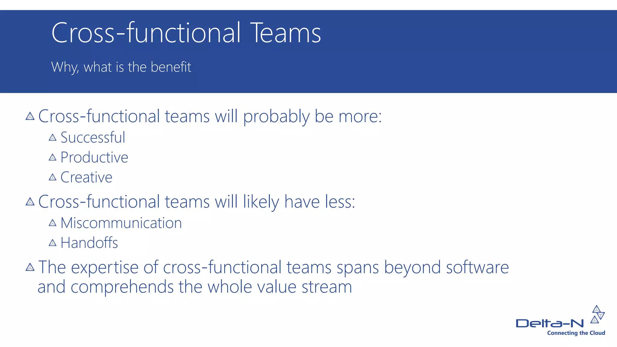Cross functional teams in DevOps, why & how | PPT
