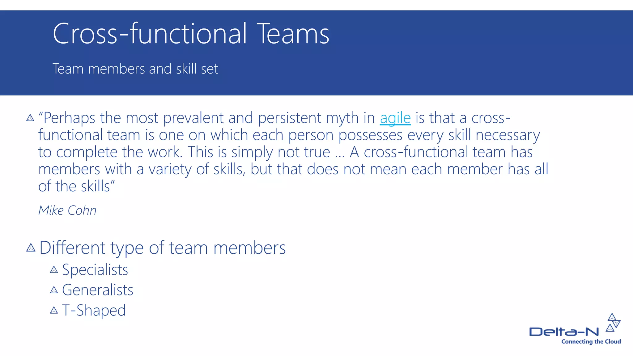 Cross functional teams in DevOps, why & how | PPT