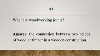 Cross Halving Joint Pptx