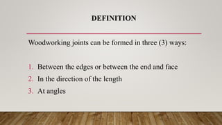 Cross halving joint | PPTX