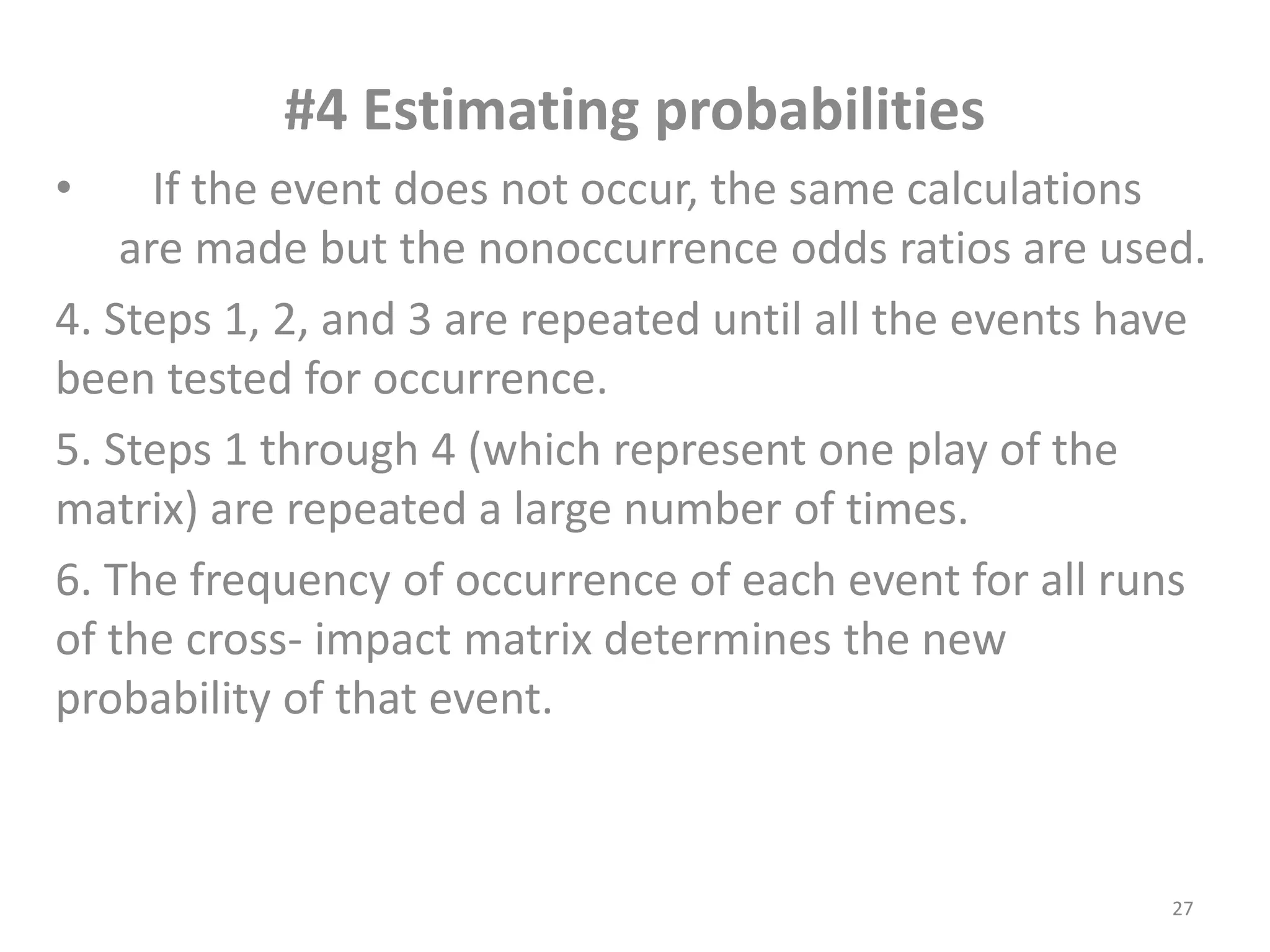 Cross impact-analysis | PPTX